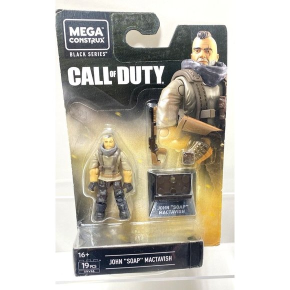 Mega Construx | Toys | Call Of Duty John Soap Mactavish Mega Construx ...